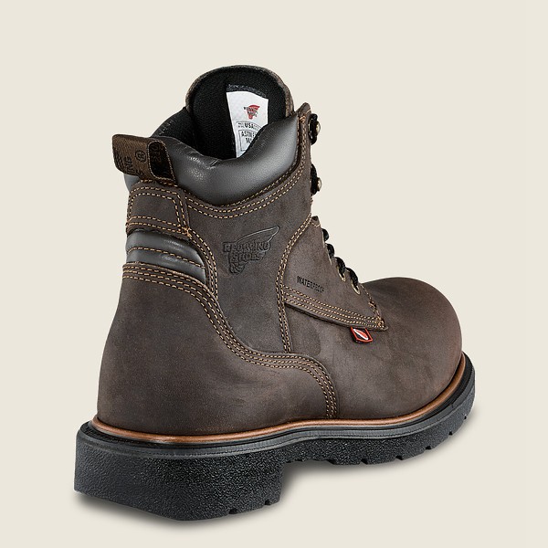 Red Wing Mexico - Botas de Seguridad Red Wing Hombre Marrom Oscuro ...